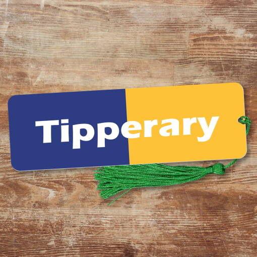 Tipperary County Colours Bookmark – LocalIrishGifts